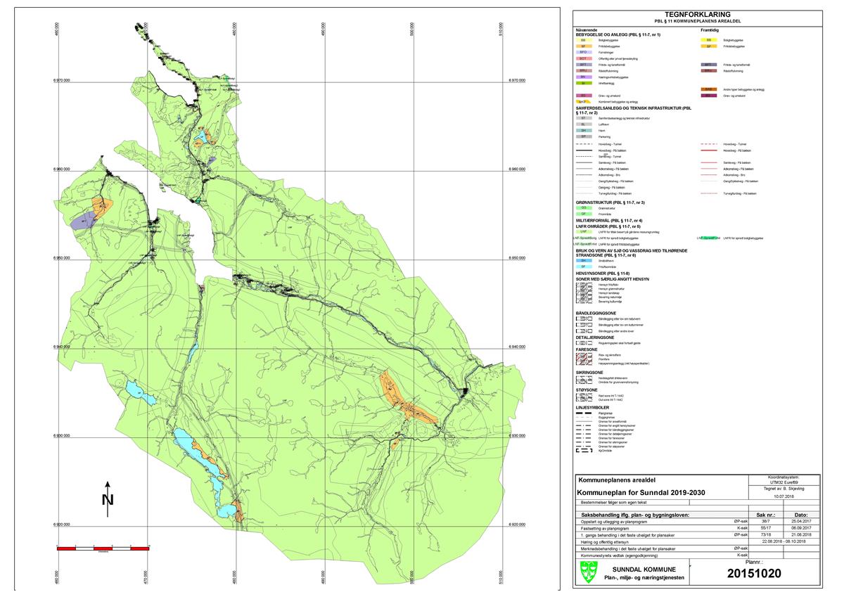 Kommuneplan for Sunndal - arealdelen - Sunndal kommune