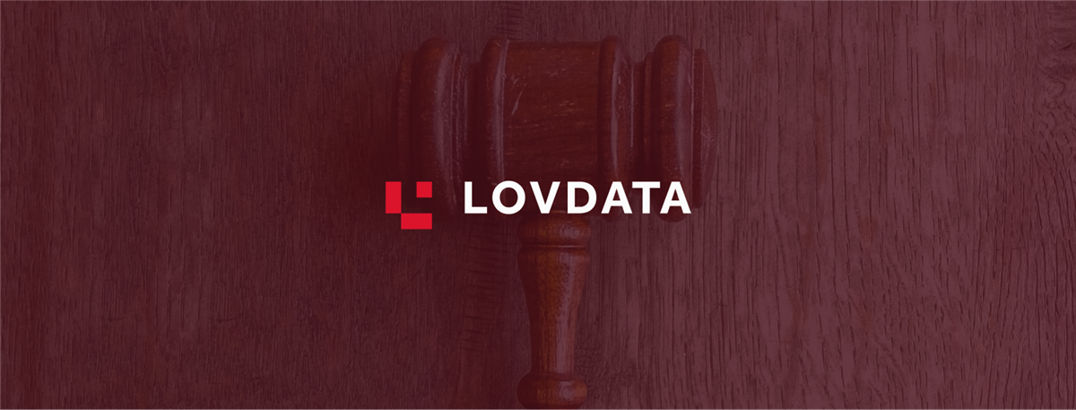 Lovdata Pro - Sunndal bibliotek